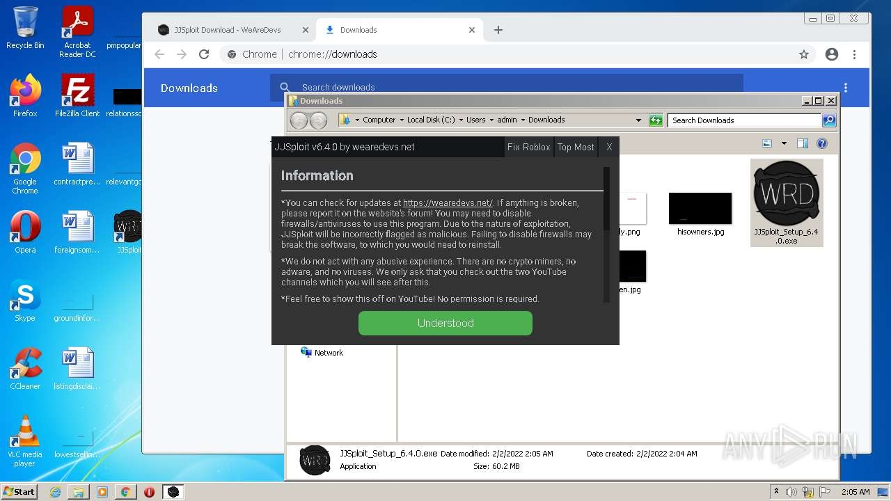 Hướng dẫn tải và cài đặt JJSploit để phá đảo tựa game Roblox